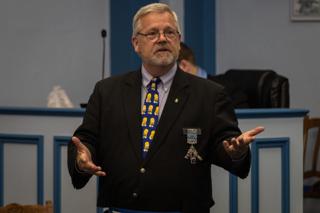 Brother Jack Harley, Man in the Mirror – Lodge No. 43, F. & A. M.